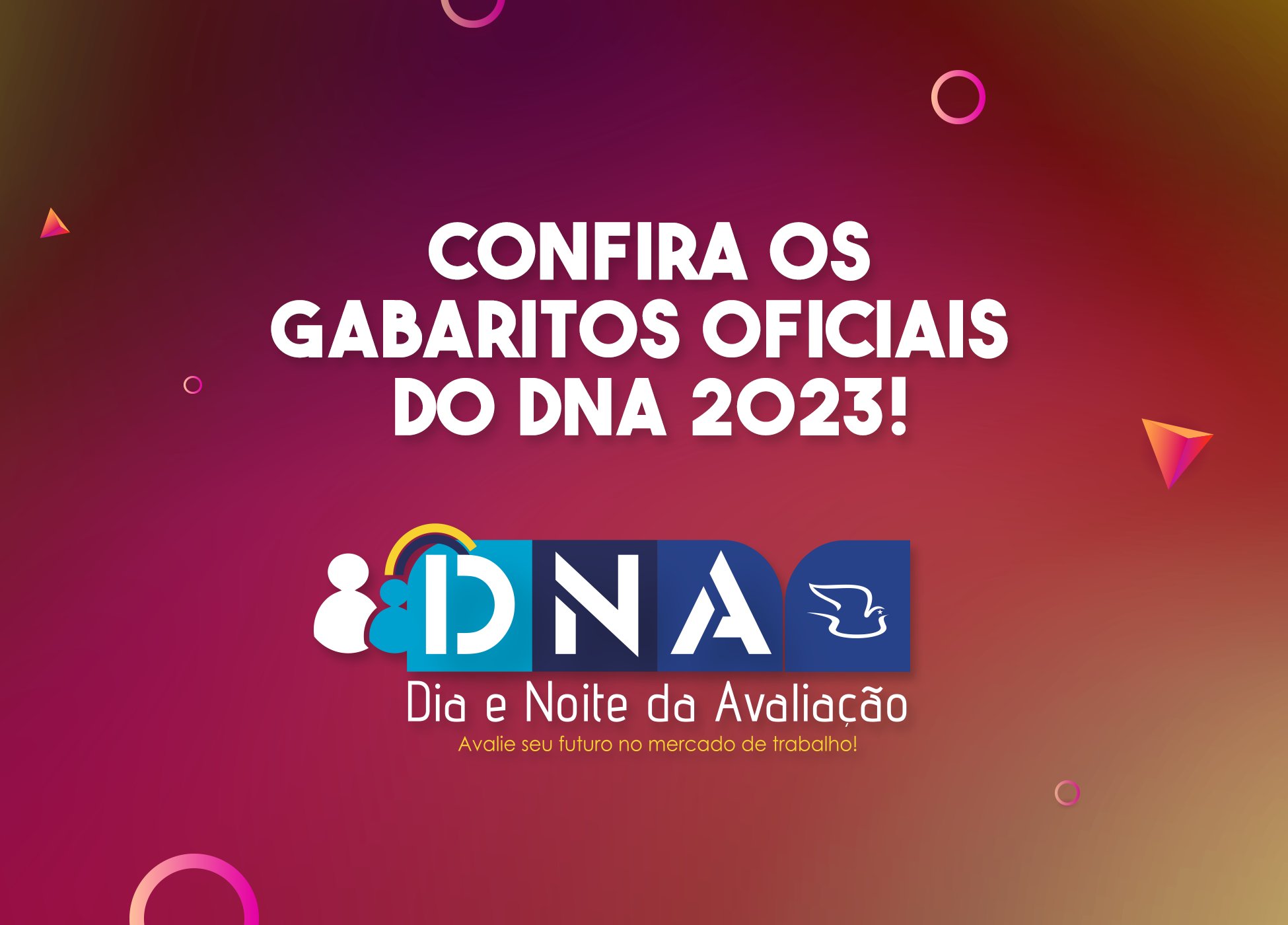 Gabaritos Oficiais DNA 2023 | UGV